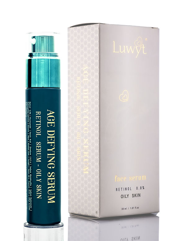 LUWYT Age Defying Retinol Face Serum for Oily Skin